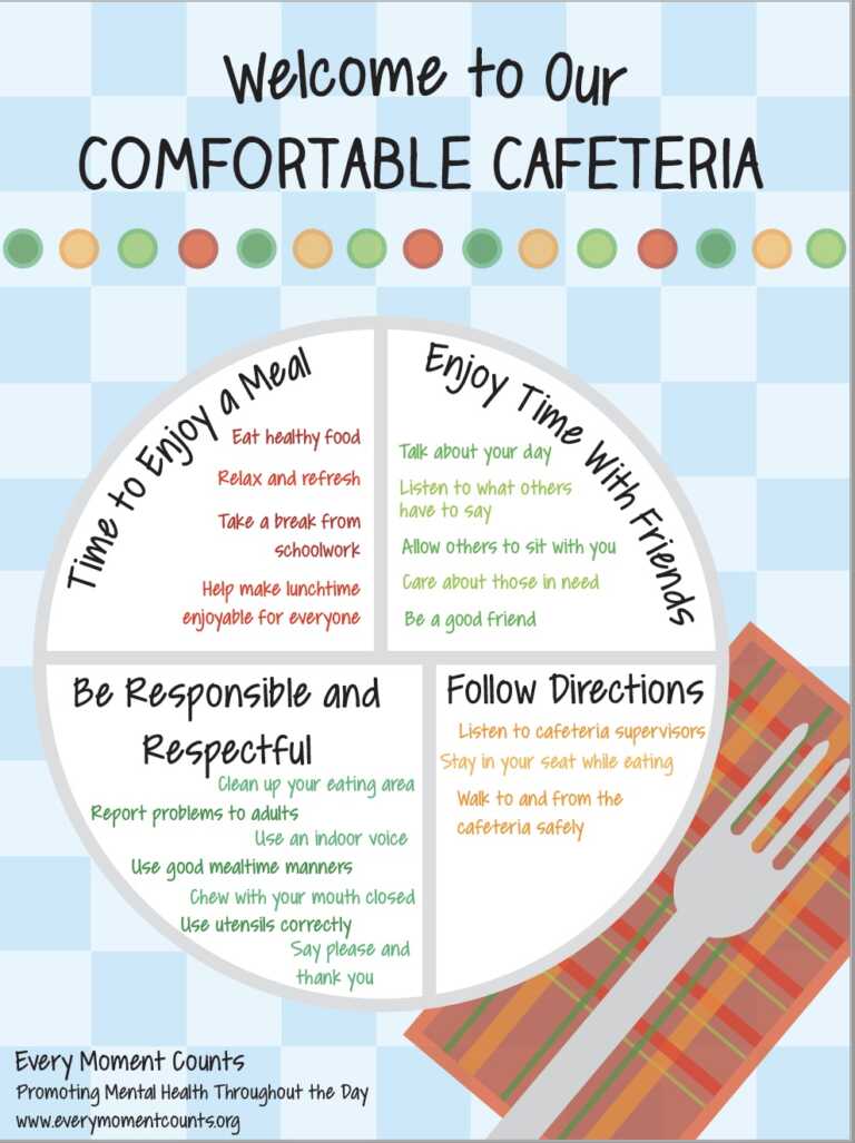 Comfortable Cafeteria - Every Moment Counts